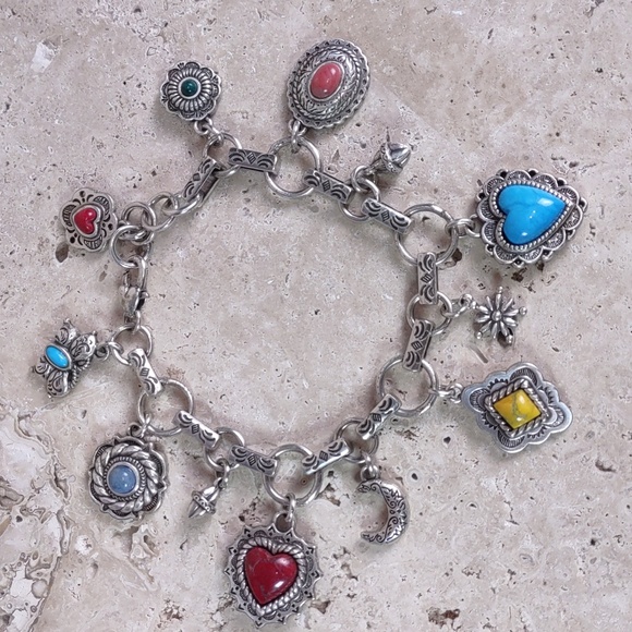 Brighton | Jewelry | Brighton Painted Desert Santa Fe Style Charm ...